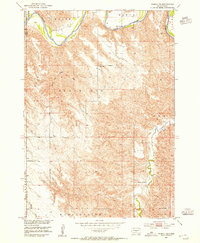Hi-Res Interactive Map of Hamill NE, Lyman County, SD in 1952 | Pastmaps